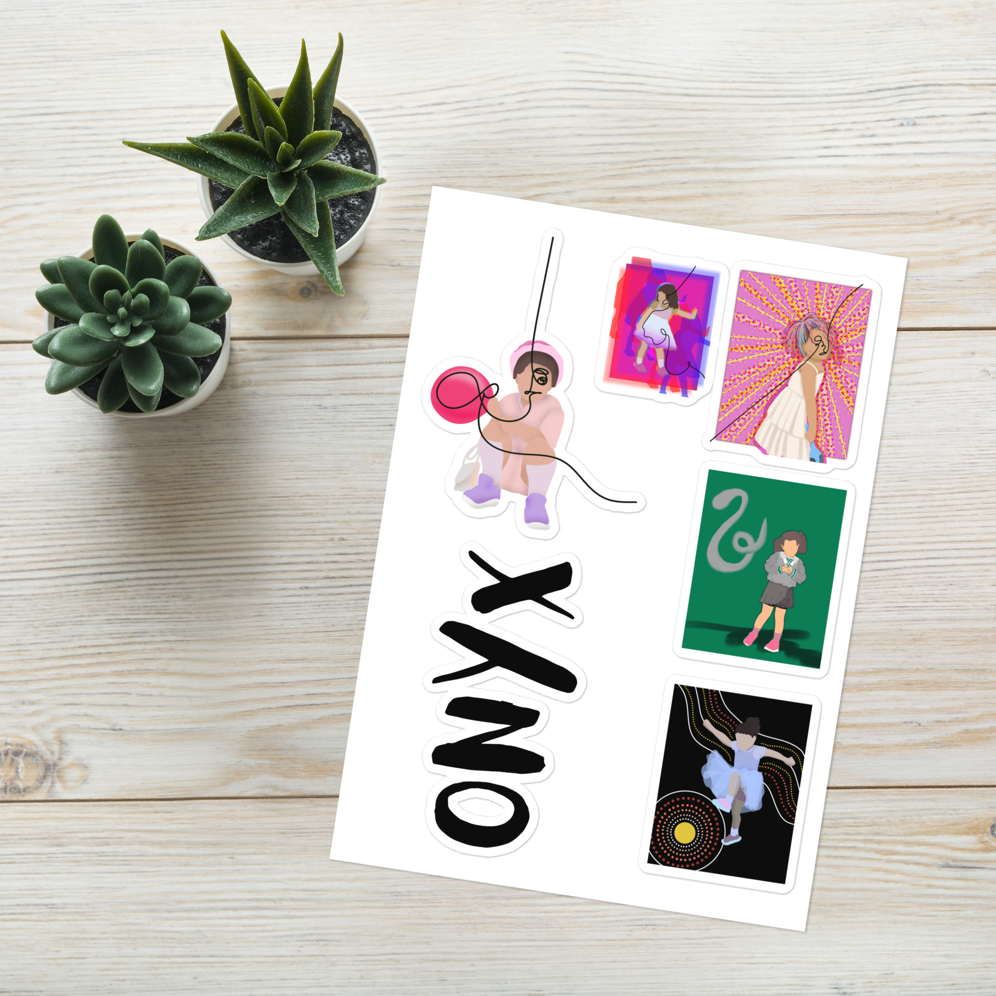 Onyx Sticker sheet - Onyx-Decima