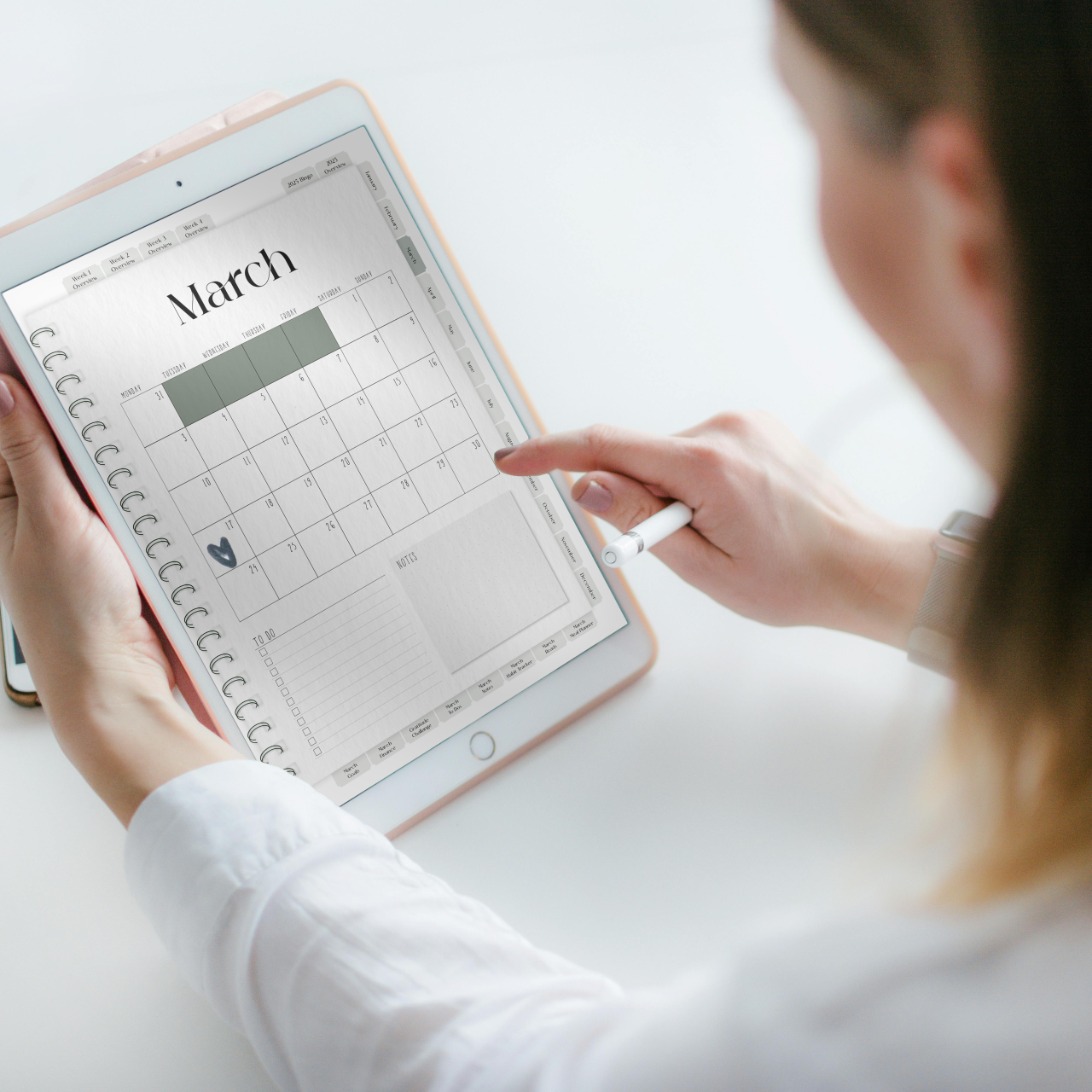 Moncai Digital Planners, Stickers and Artwork